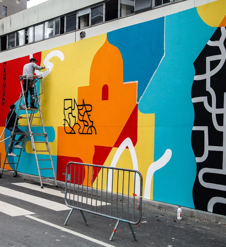 GoddoG - Quai 36, Street Art production