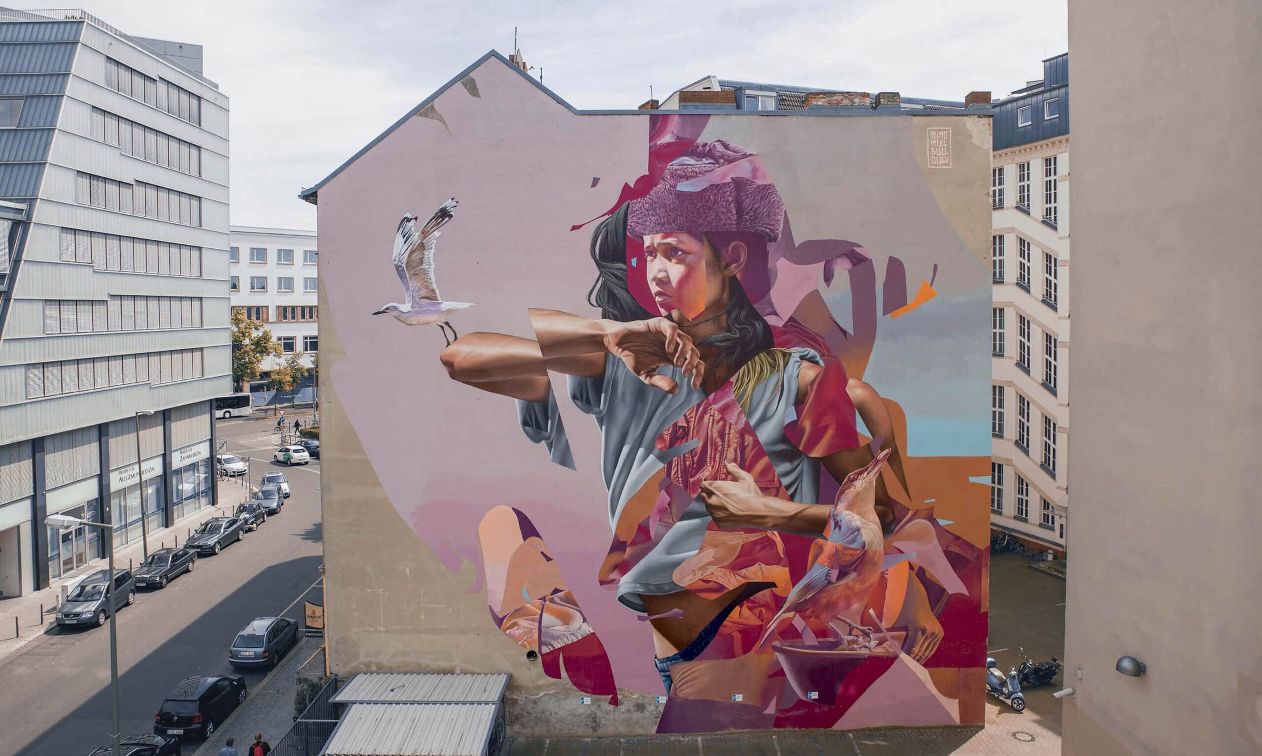 Telmo Miel - Quai 36, Production d'art urbain