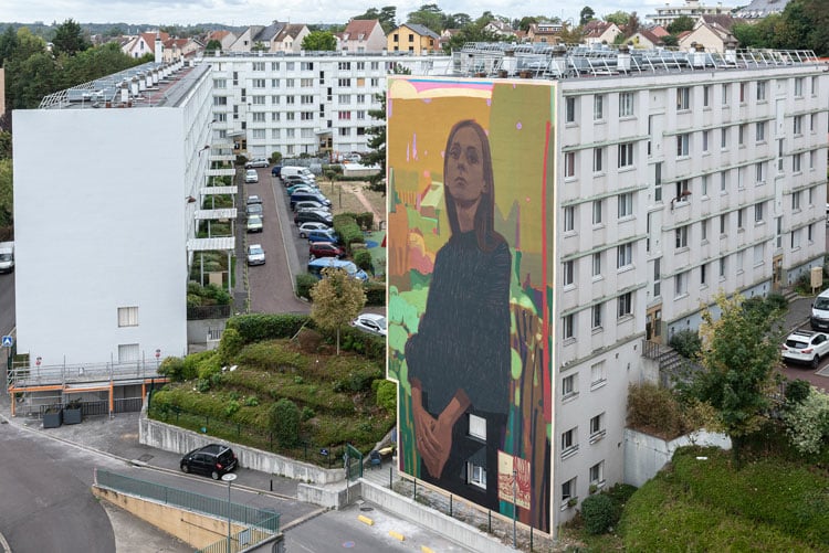 Sainer - Quai 36, Production d'art urbain