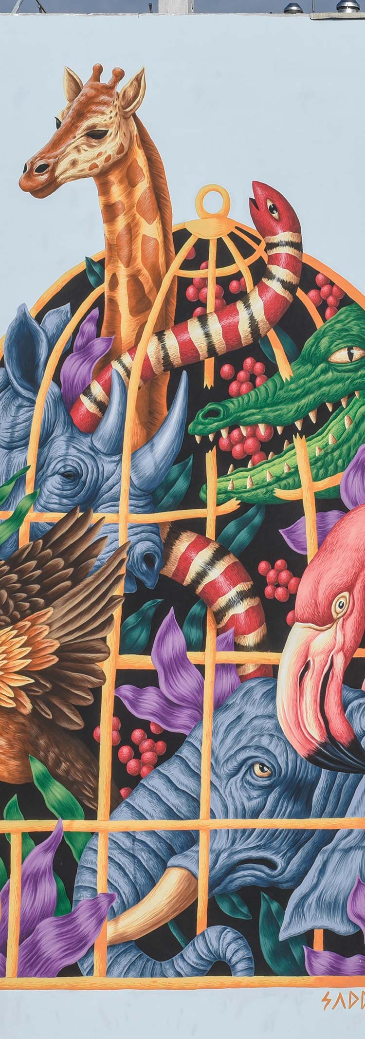 Projet #1096 - Quai 36, Production d'art urbain