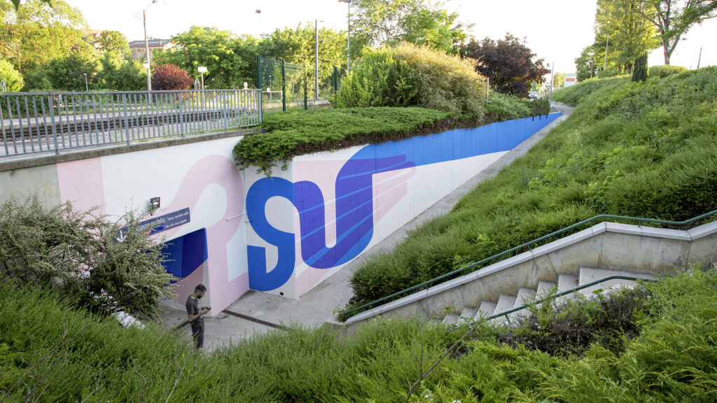 Small - Quai 36, Production d'art urbain